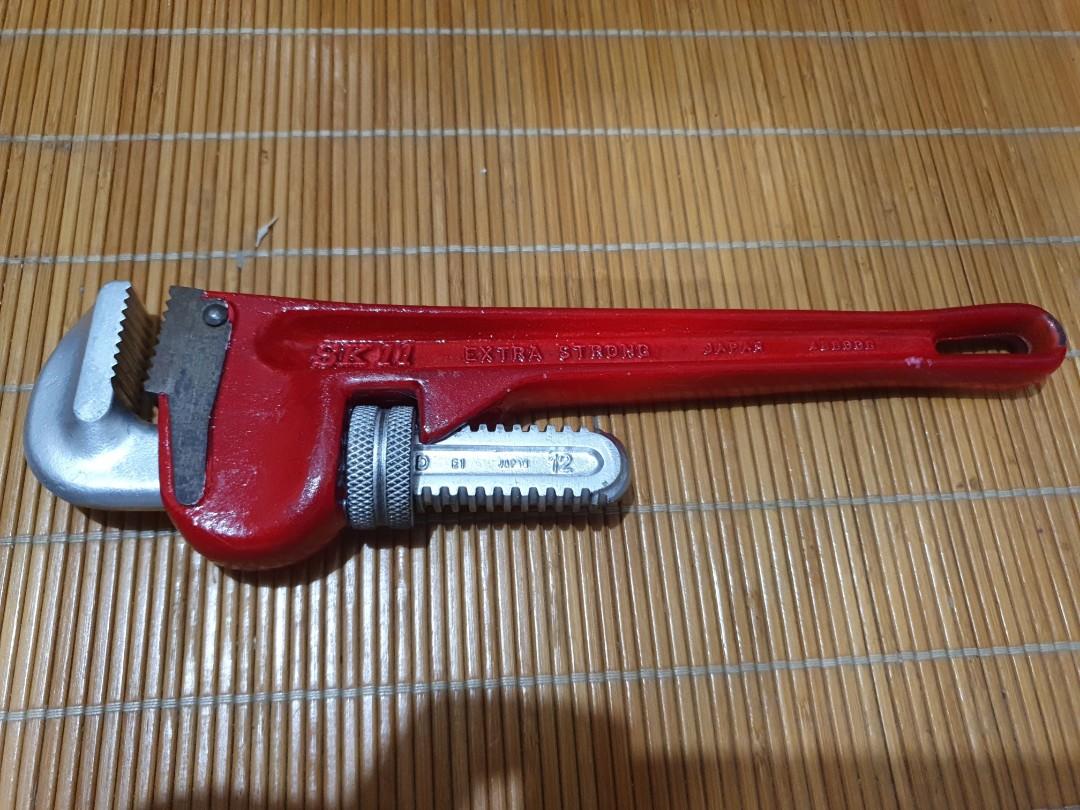 SK11 Japan Pipe Wrench Heavy Duty Like Rigid Irwin, Commercial ...
