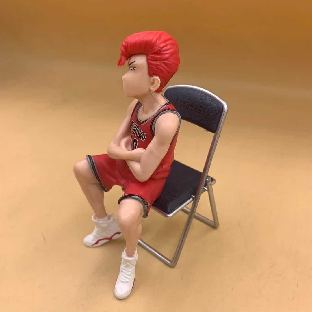 Slam Dunk Sakuragi Hanamichi Sitting with Chair Figure, Hobbies & Toys ...