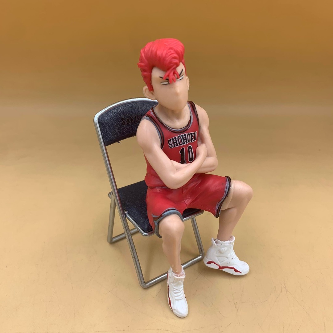 Slam Dunk Sakuragi Hanamichi Sitting with Chair Figure, Hobbies & Toys ...