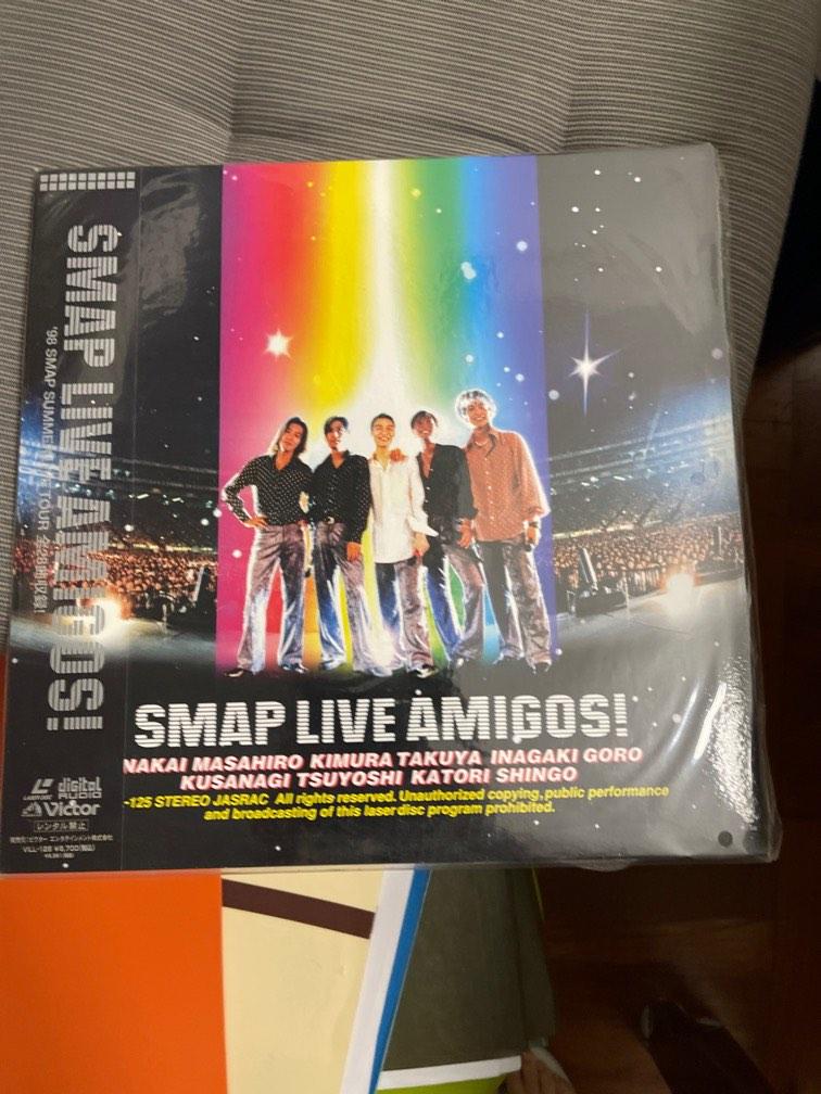 SMAP live amigos laser disc, 興趣及遊戲, 音樂樂器 & 配件, 音樂與媒體 - CD 及 DVD - Carousell