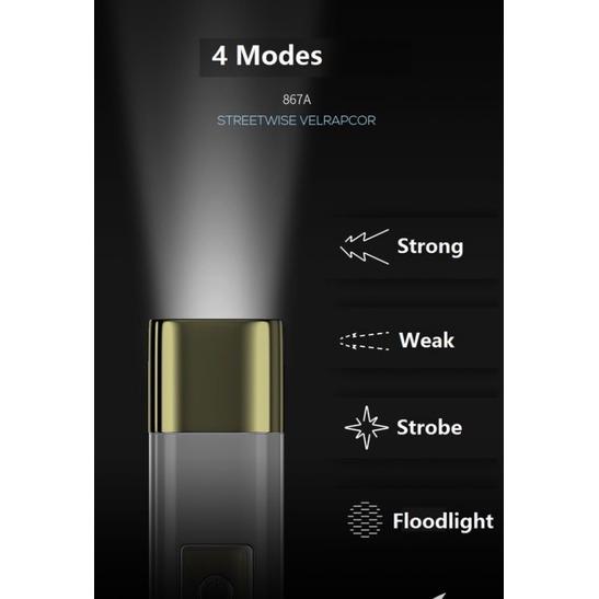 Smiling Shark 867A LED Flashlight Mini Torchlight BWZ1110, Hobbies ...