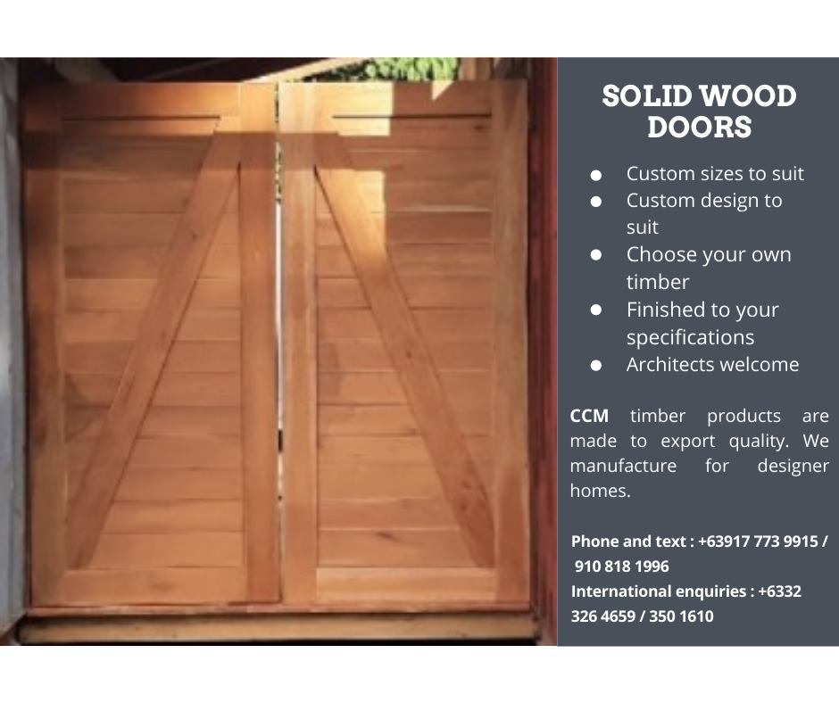 Solid Wood Doors, Furniture & Home Living, Outdoor Furniture on Carousell