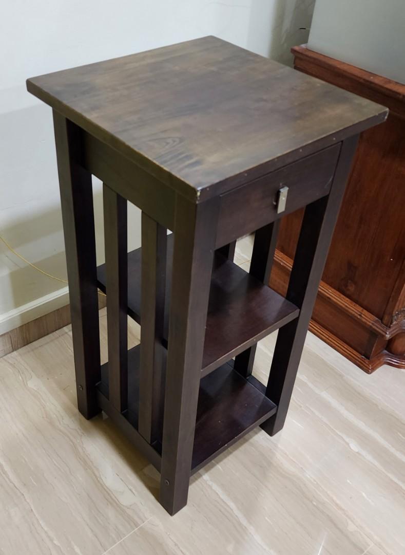 Solid Wooden Display Table, Furniture & Home Living, Furniture, Tables ...
