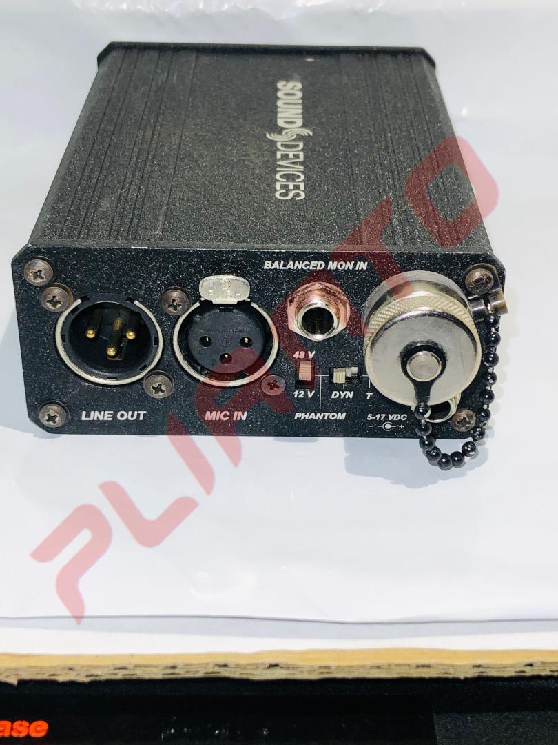 Sound Devices MM-1 Single-Channel Portable Microphone Preamp, Audio ...