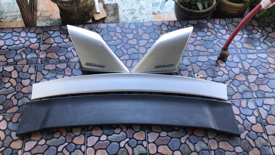 Spoiler Mugen RR 4 pieces, Auto Accessories on Carousell