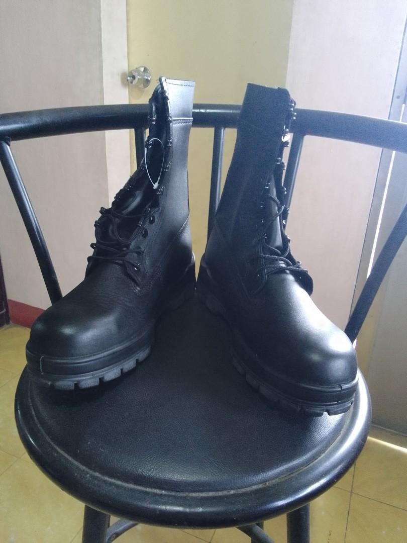 Steel Toe Combat Boots, Men's Fashion, Footwear, Boots on Carousell