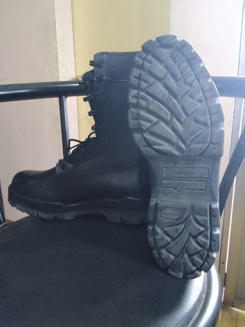 Steel Toe Combat Boots, Men's Fashion, Footwear, Boots on Carousell