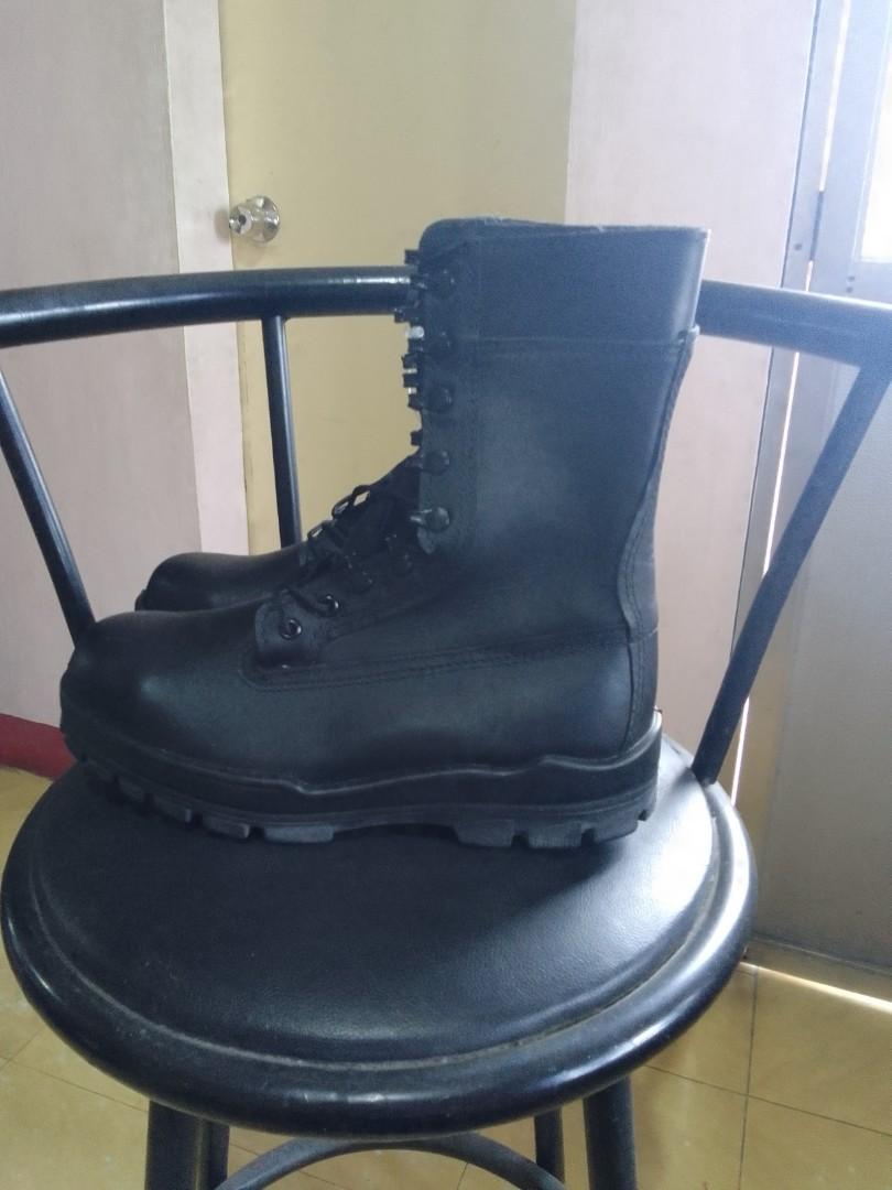 Steel Toe Combat Boots, Men's Fashion, Footwear, Boots on Carousell