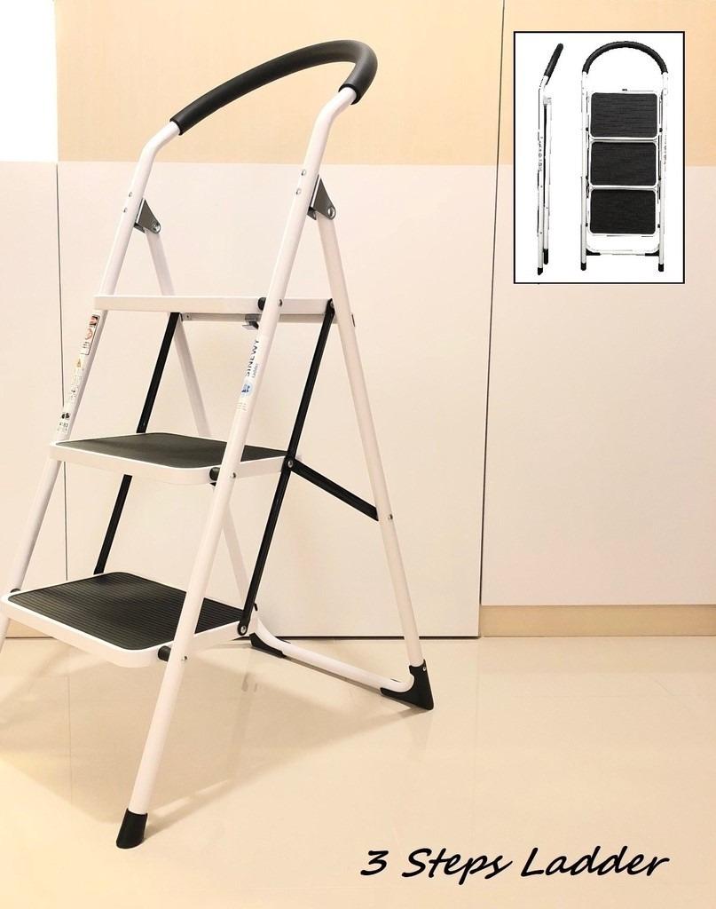 Step Ladder Foldable 2,3,4 steps BWZ1098, Furniture & Home Living, Home ...