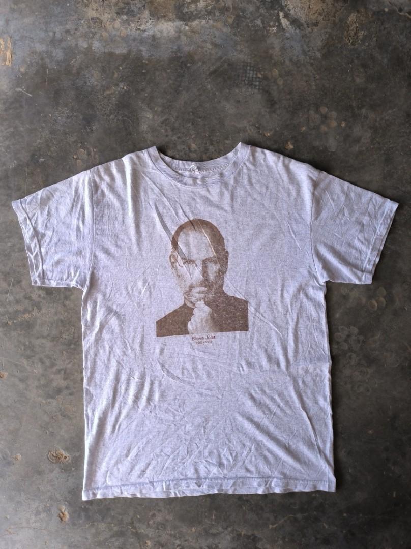 Steve jobs, Men's Fashion, Tops & Sets, Tshirts & Polo Shirts on Carousell