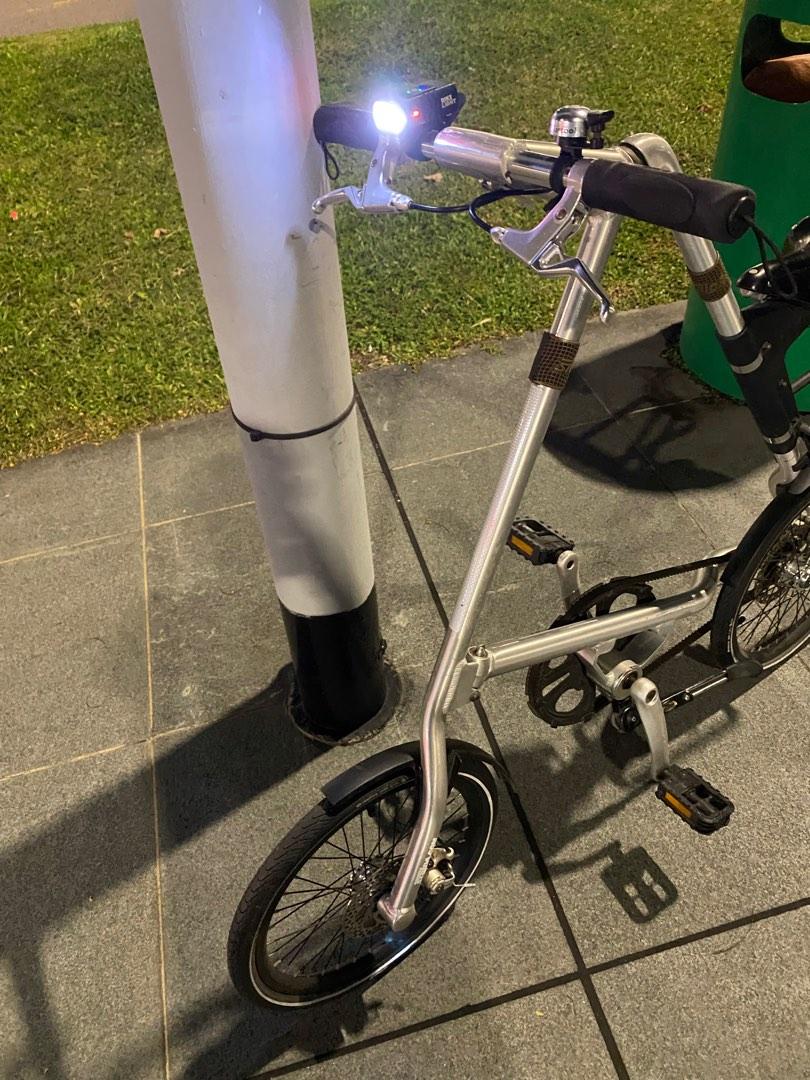 Strida foldable bike with Brooks Saddle(B67) with Innova wheels, Sports ...