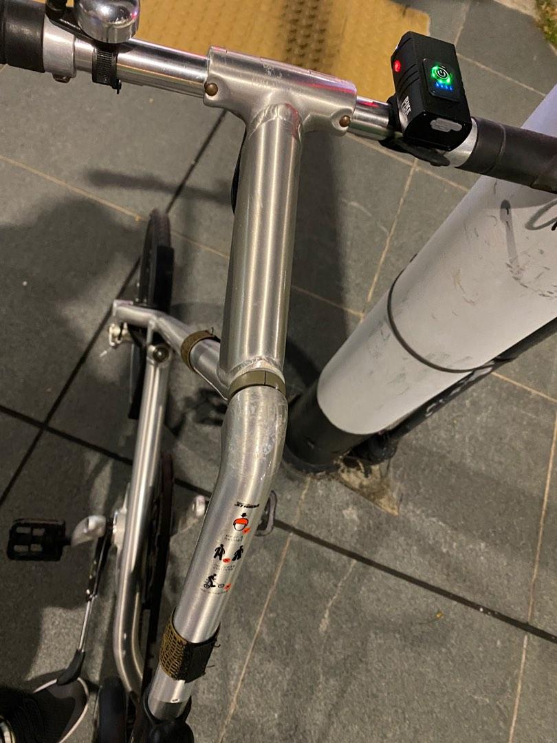 Strida foldable bike with Brooks Saddle(B67) with Innova wheels, Sports Equipment, Bicycles ...