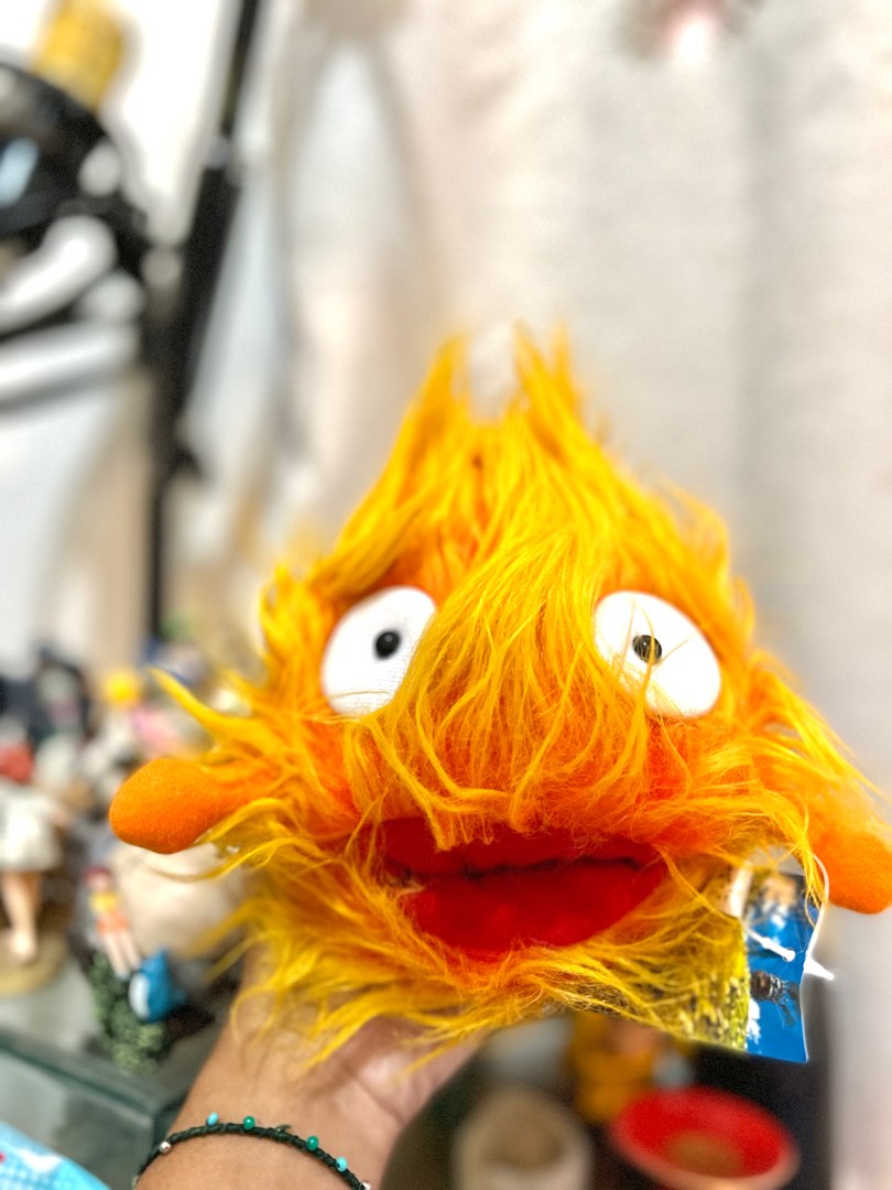 Studio ghibli Calcifer plush bnew with tag, Hobbies & Toys, Toys ...