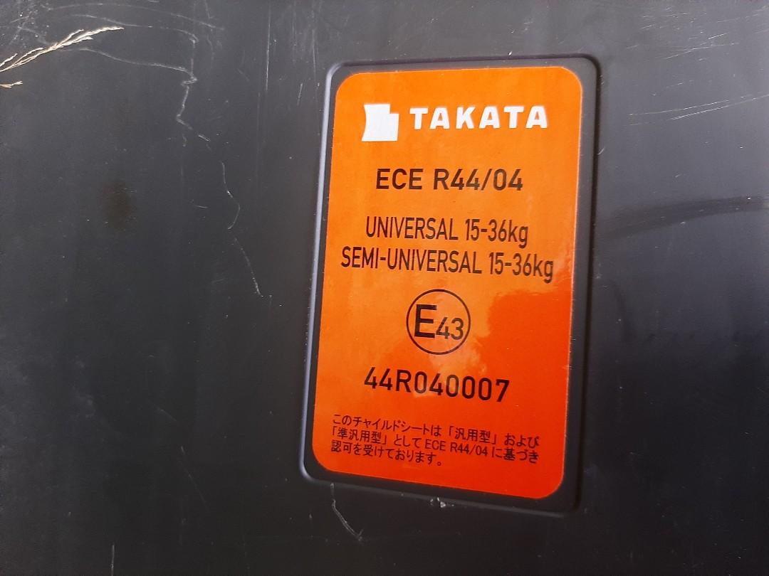 TAKATA Child Seat, Auto Accessories on Carousell
