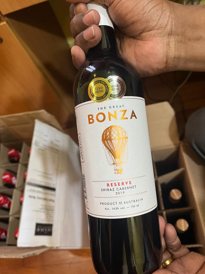 The Great Bonza - Australian Red wine 750ml, Food & Drinks, Alcoholic ...