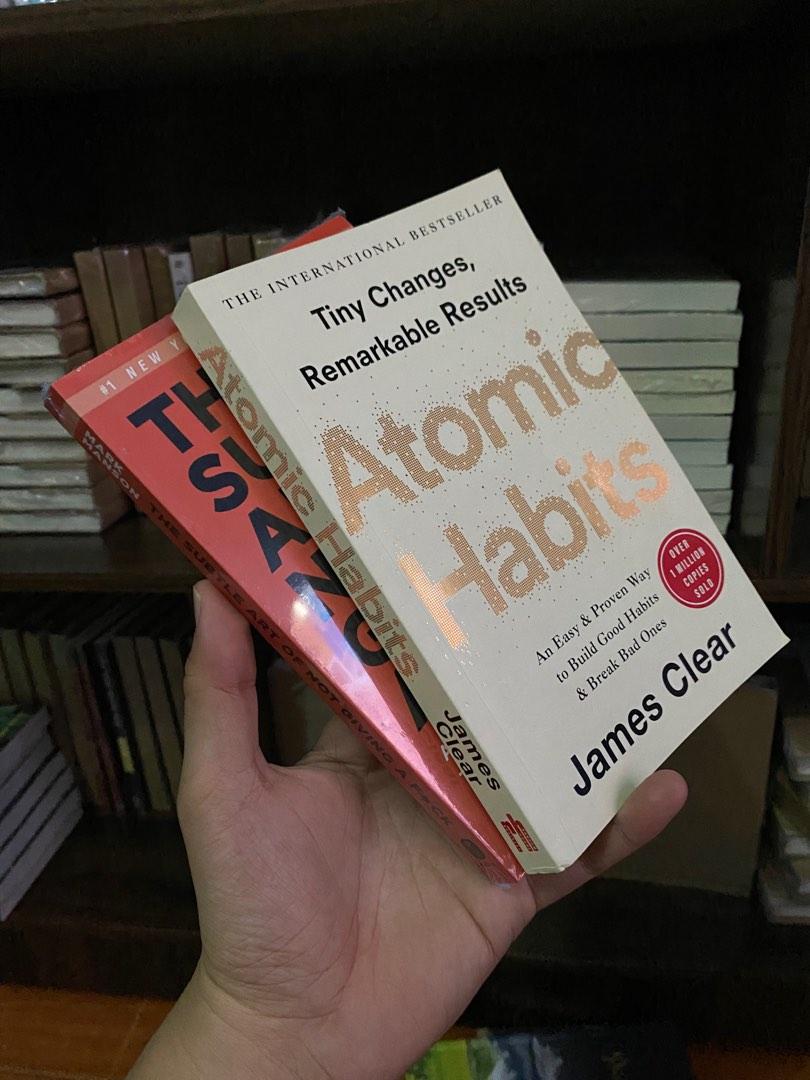 The Subtle Art Of Not Giving A F Ck Atomic Habits Triple Your