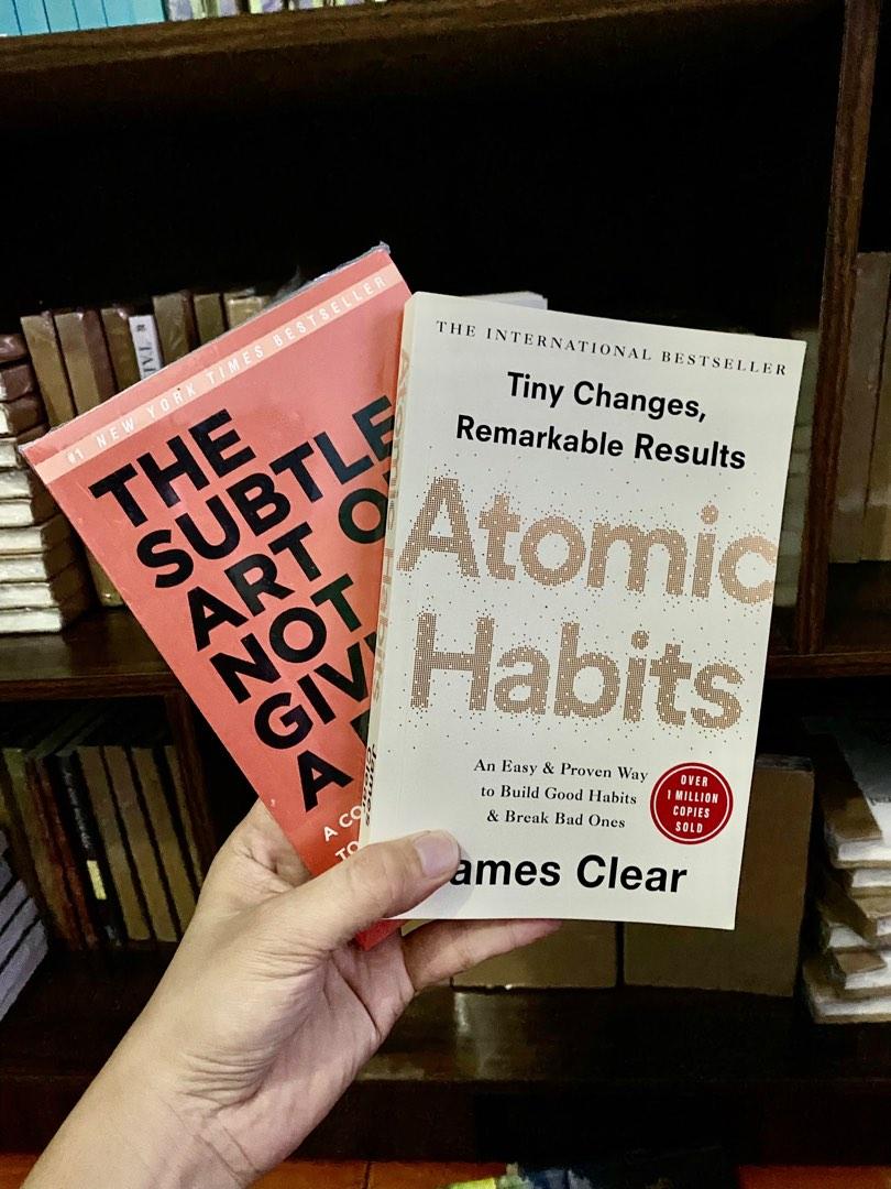 The Subtle Art Of Not Giving A F Ck Atomic Habits The Power Of Now