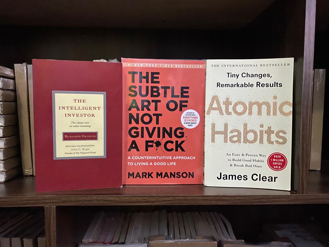 The Subtle Art Of Not Giving A F Ck Atomic Habits The Intelligent