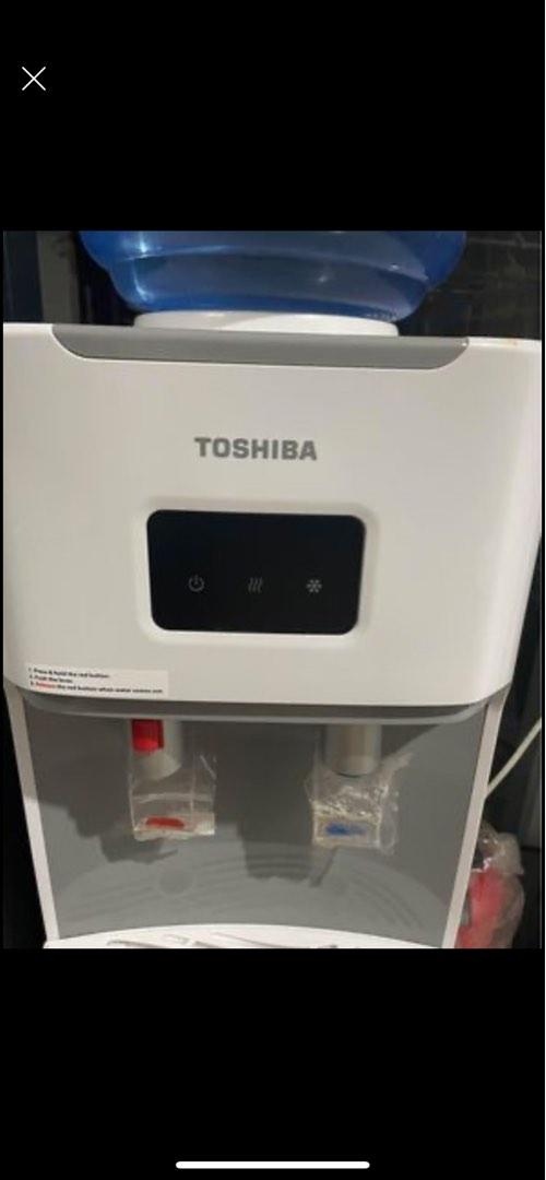 Toshiba Toploading water dispenser woth storage, TV & Home Appliances, Kitchen Appliances, Water ...