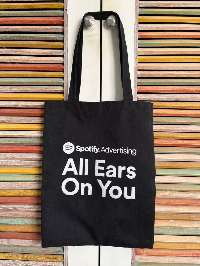 Tote Bag Spotify, Fesyen Wanita, Tas & Dompet di Carousell