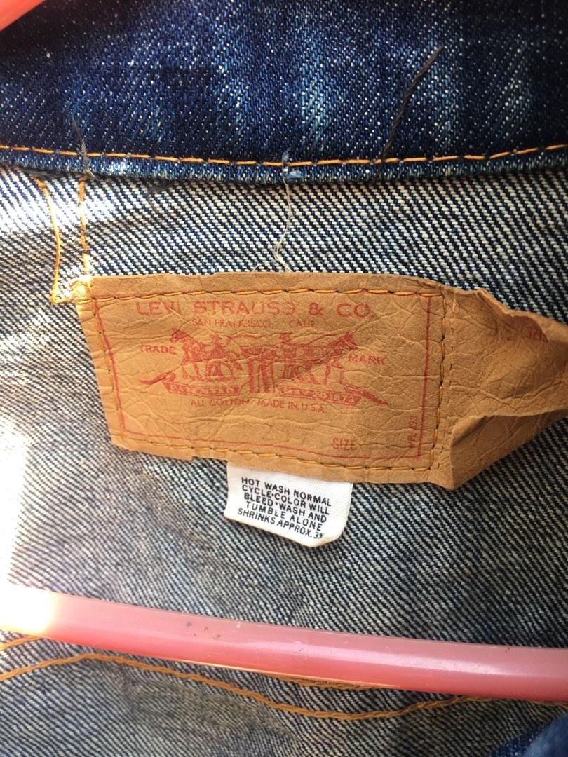 True Vintage 1971 Levis Big E type 3 jacket, Men's Fashion, Coats, Jackets and Outerwear on ...