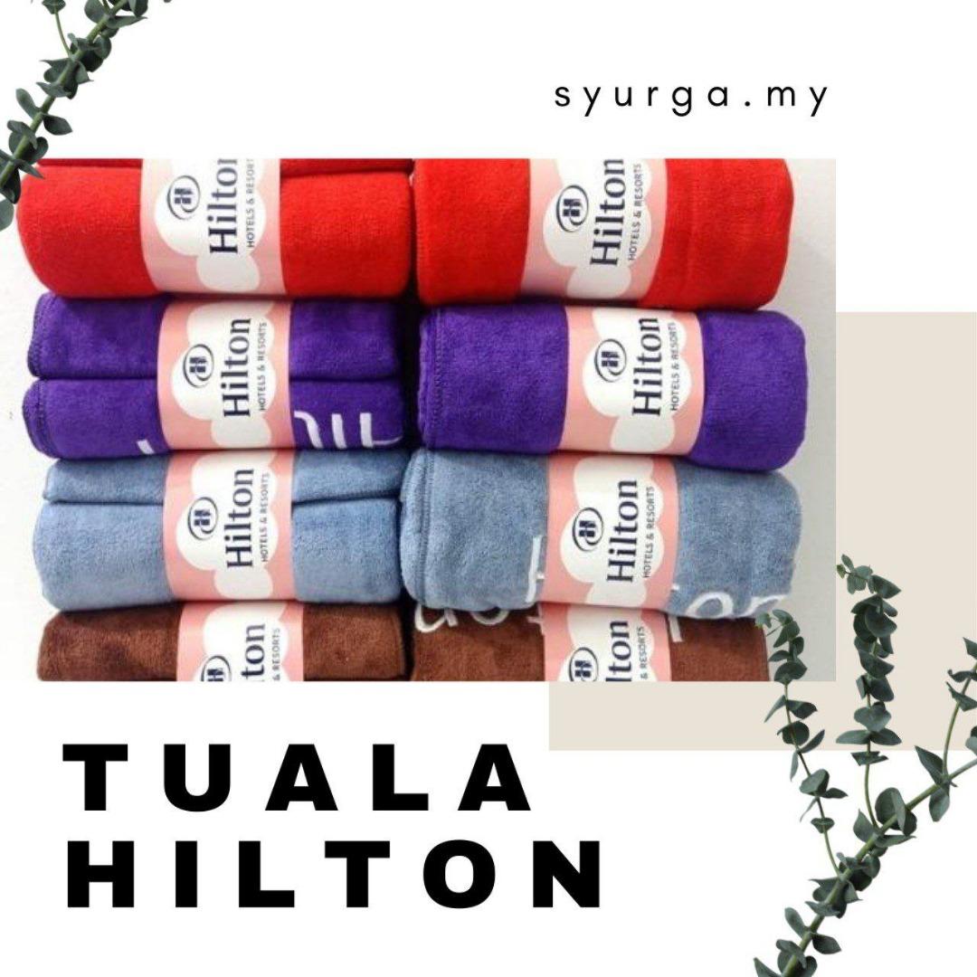 Tuala Hilton FIBER CLOTH, Furniture & Home Living, Bedding & Towels on ...