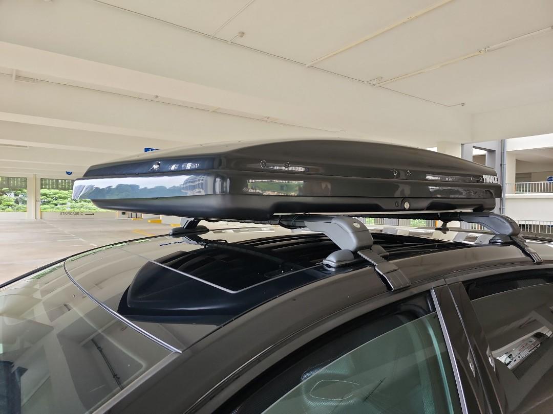 Universal roof rack and 1.6m cargo roof box, Car Accessories ...