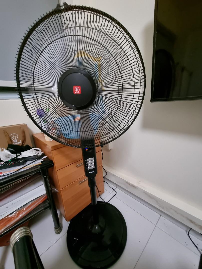 used electric fan with remote, Furniture & Home Living, Lighting & Fans ...