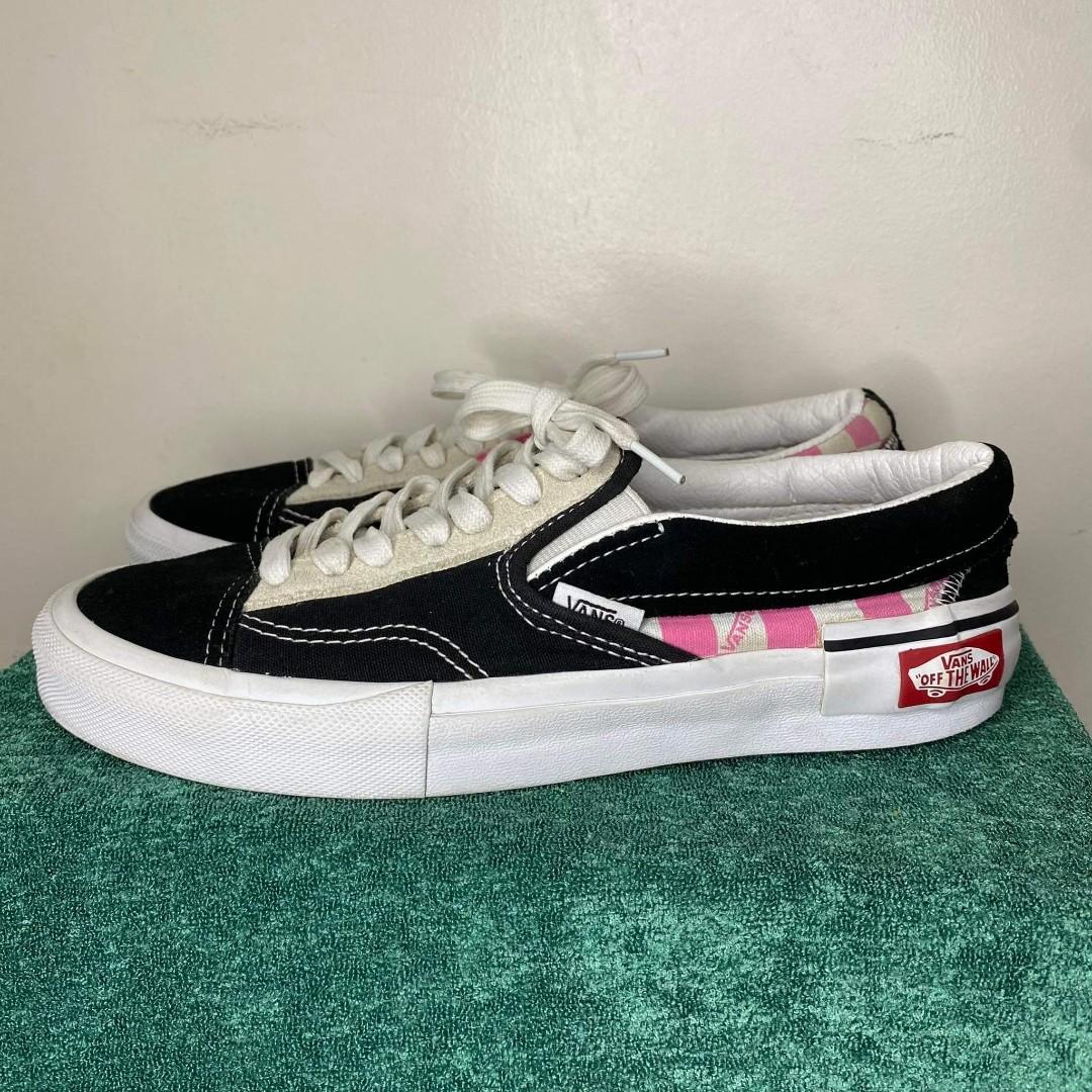 Vans cut and paste slip on, Women's Fashion, Footwear, Sneakers on ...