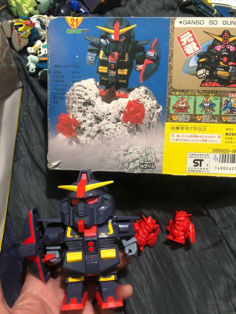 Vintage rare gundam sd lot set, Hobbies & Toys, Toys & Games on Carousell