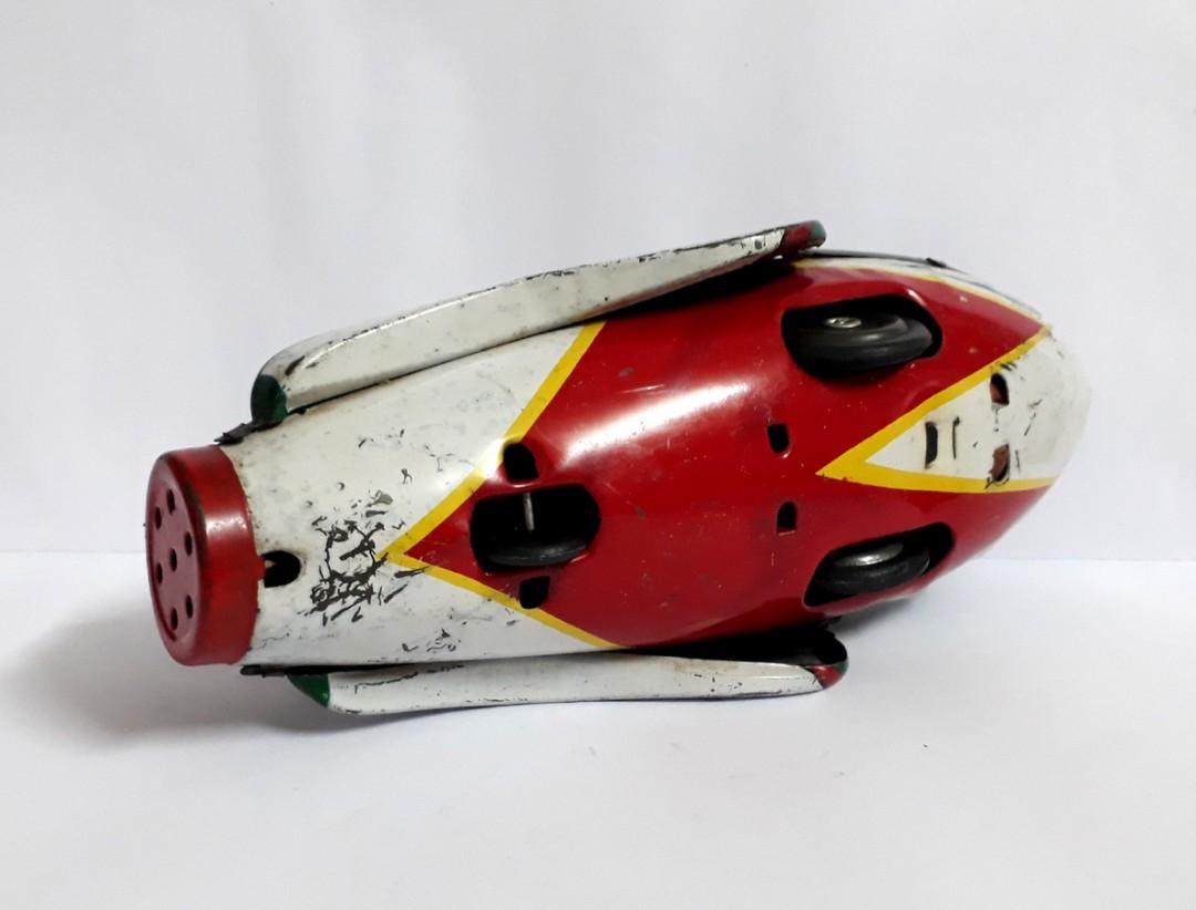 Vintage Rocket Racer No.6 Friction Tin Toy, Hobbies & Toys ...