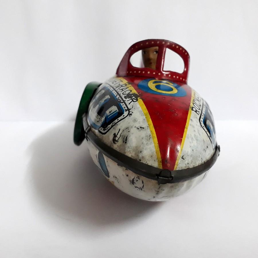 Vintage Rocket Racer No.6 Friction Tin Toy, Hobbies & Toys ...