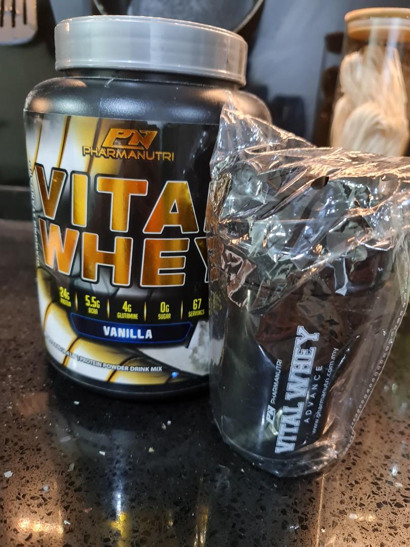 Vital Whey Protein, Health & Nutrition, Health Supplements, Sports & Fitness Nutrition on Carousell