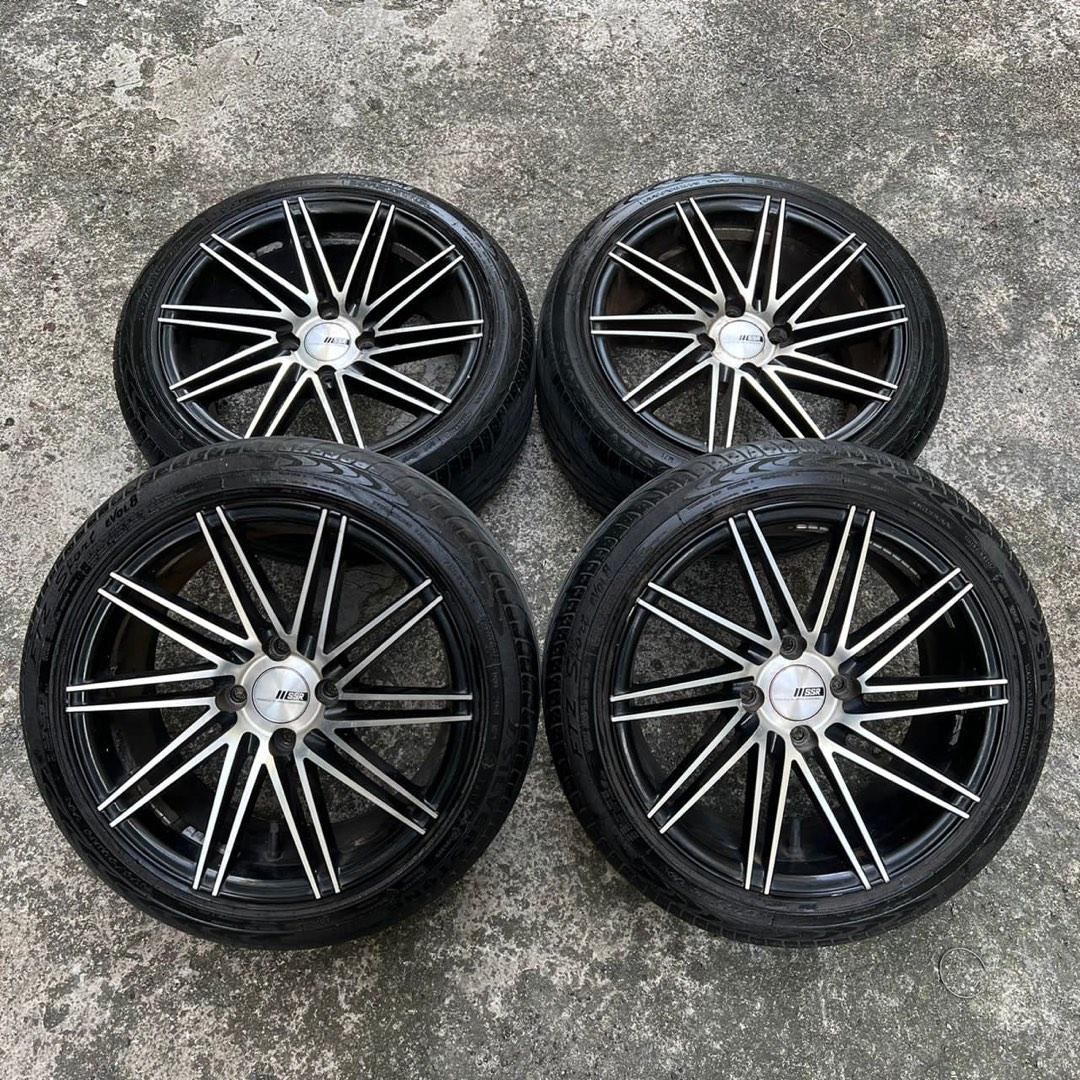 Vossen 15 inch sport rim Kenari tyre 70%, Auto Accessories on Carousell