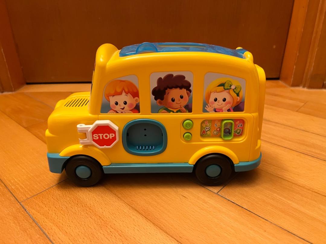 Vtech Count & Learn Alphabet Bus (數字發聲巴士）, 興趣及遊戲, 玩具 & 遊戲類 - Carousell