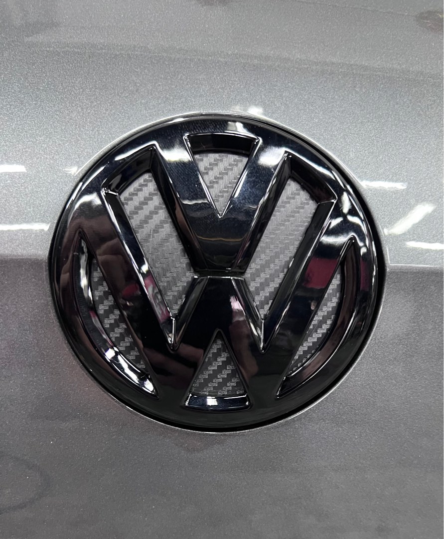 VW MK7/7.5 Golf/R-Line/GTI/R Emblem Logo Insert Sticker, Car ...