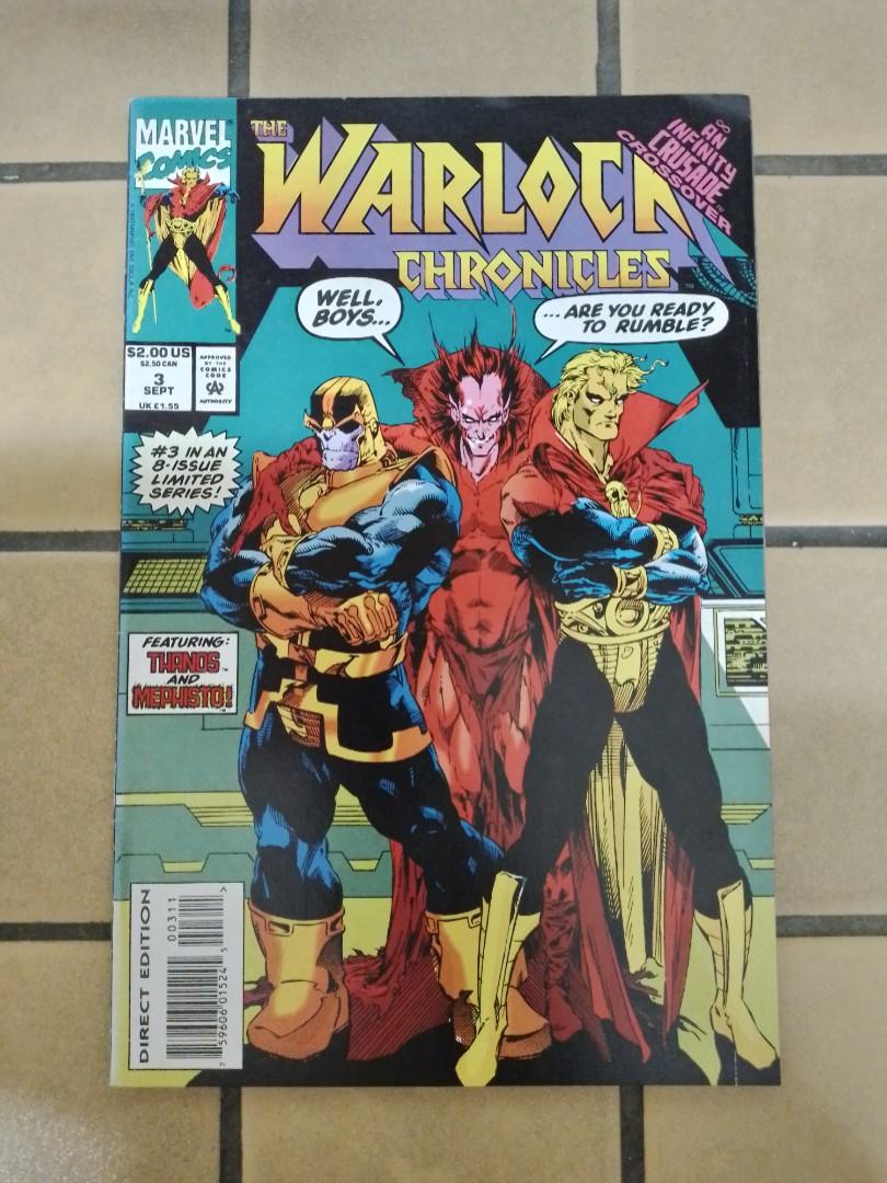 Warlock Chronicles #3 ( Tom Raney - Cover Art ) Marvel Comics, Hobbies ...