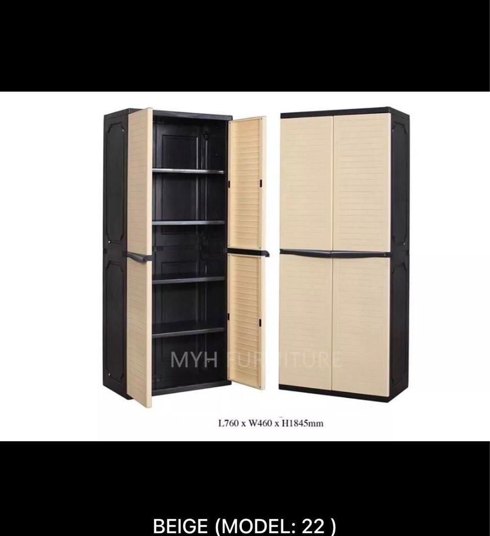WATERPROOF MATERIAL Utility Multipurpose Cabinet / Wardrobe / Storage ...