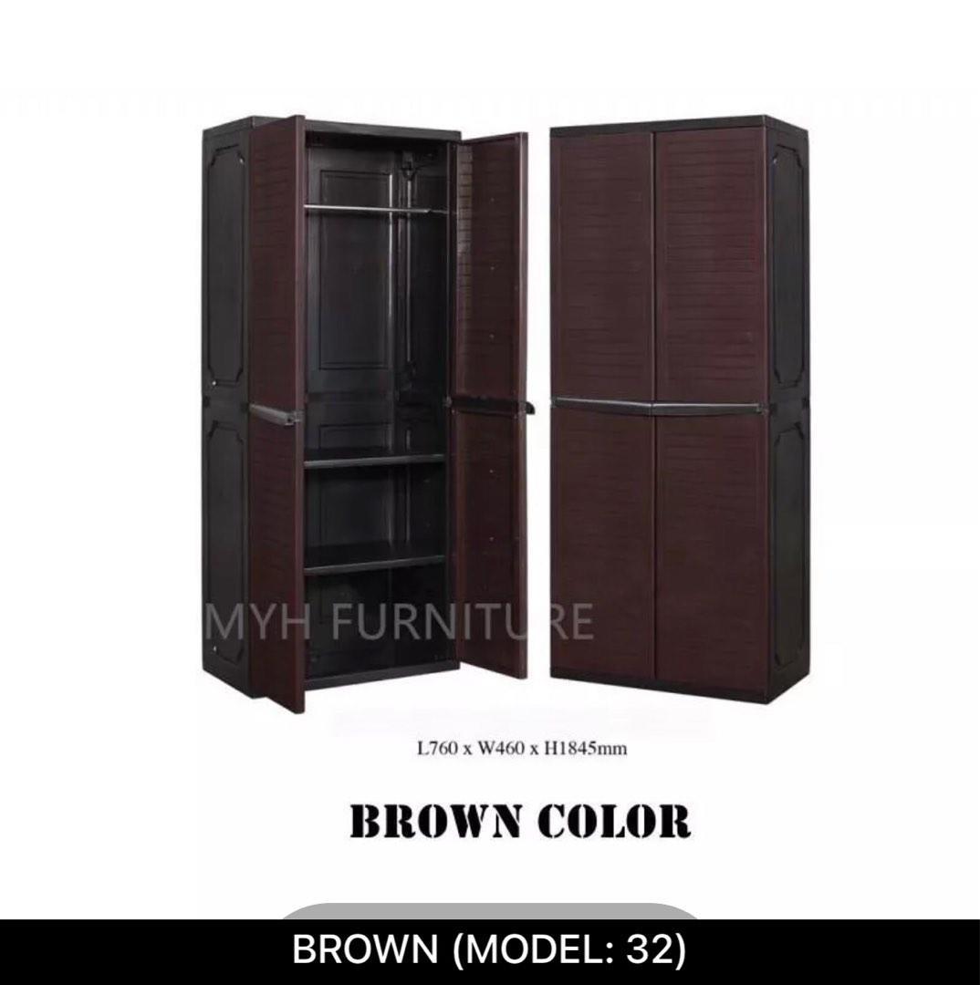 WATERPROOF MATERIAL Utility Multipurpose Cabinet / Wardrobe / Storage ...