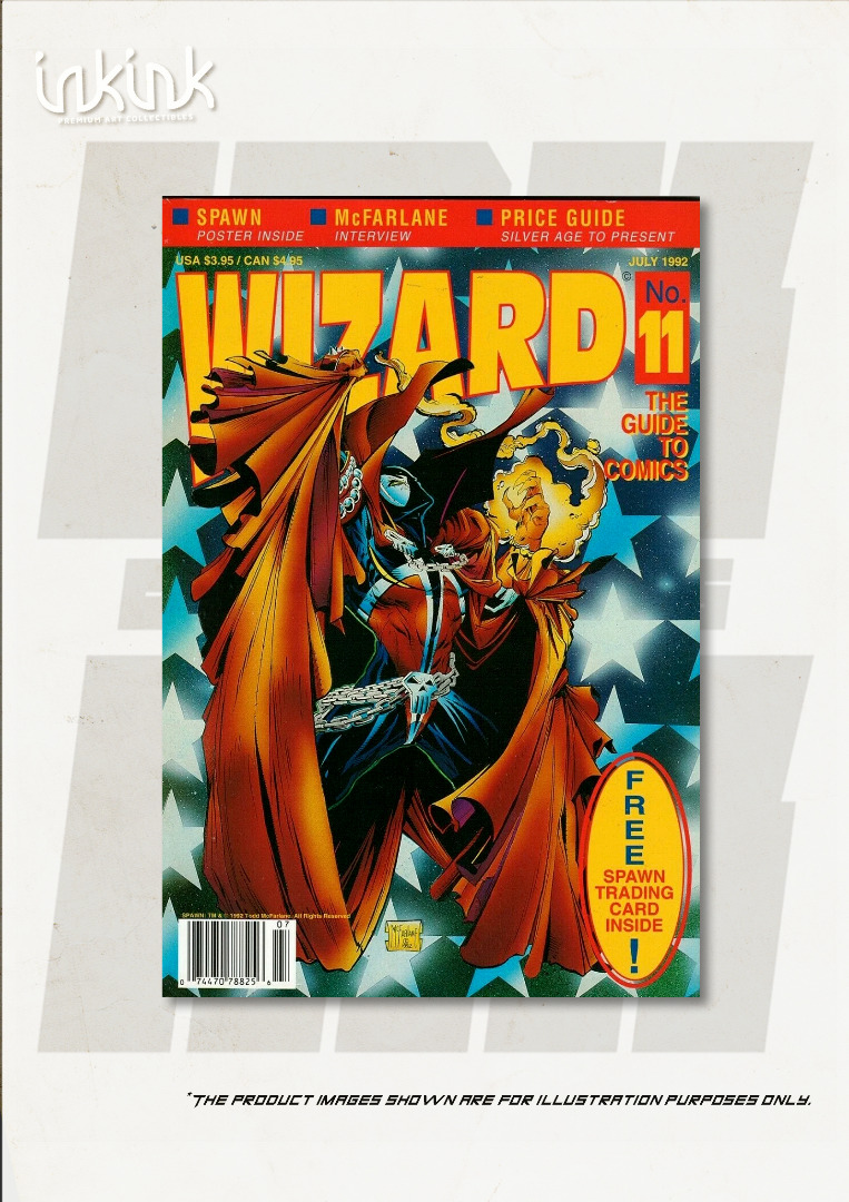 Wizard comic books issue #11 ** Spawn Todd McFarlane cover ** Comic ...