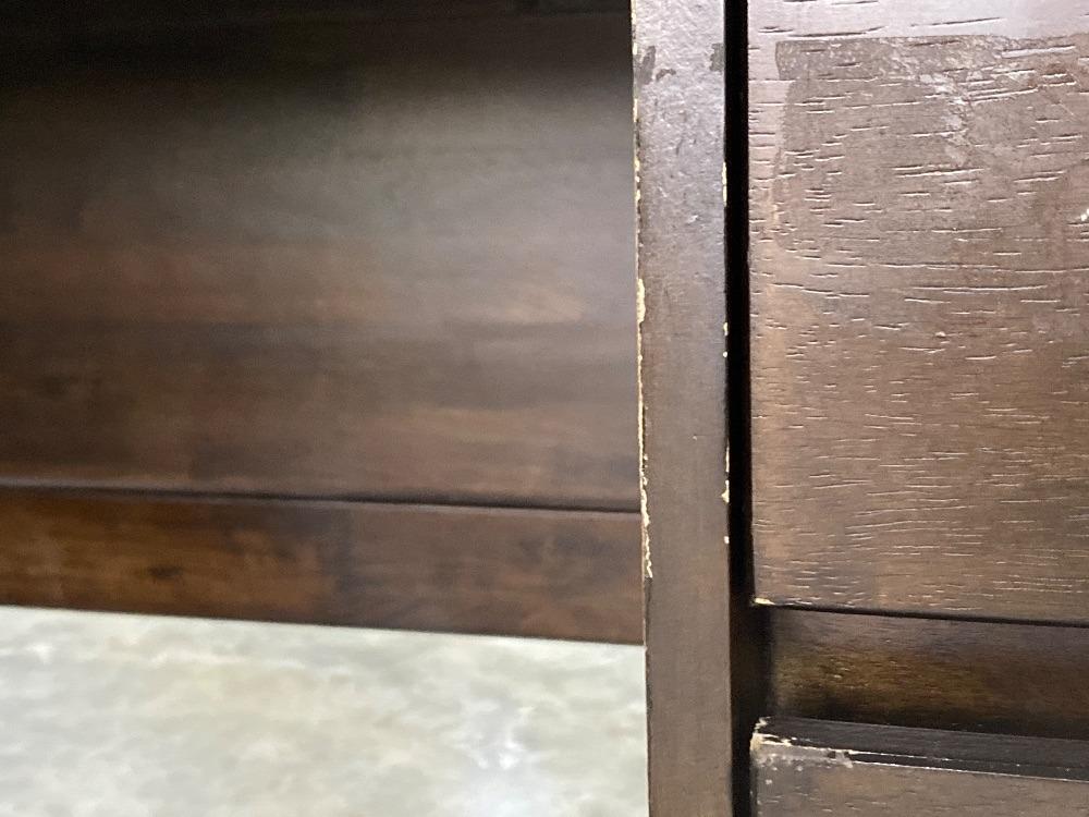 Wooden Study Desk Hazel Colour / Meja Belajar Kayu Warna Hazel ...