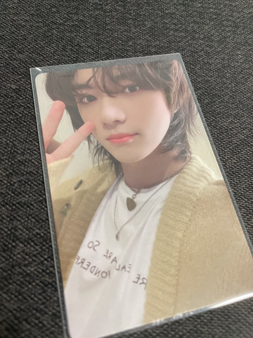 wts txt beomgyu freeze you vers, Hobbies & Toys, Memorabilia ...