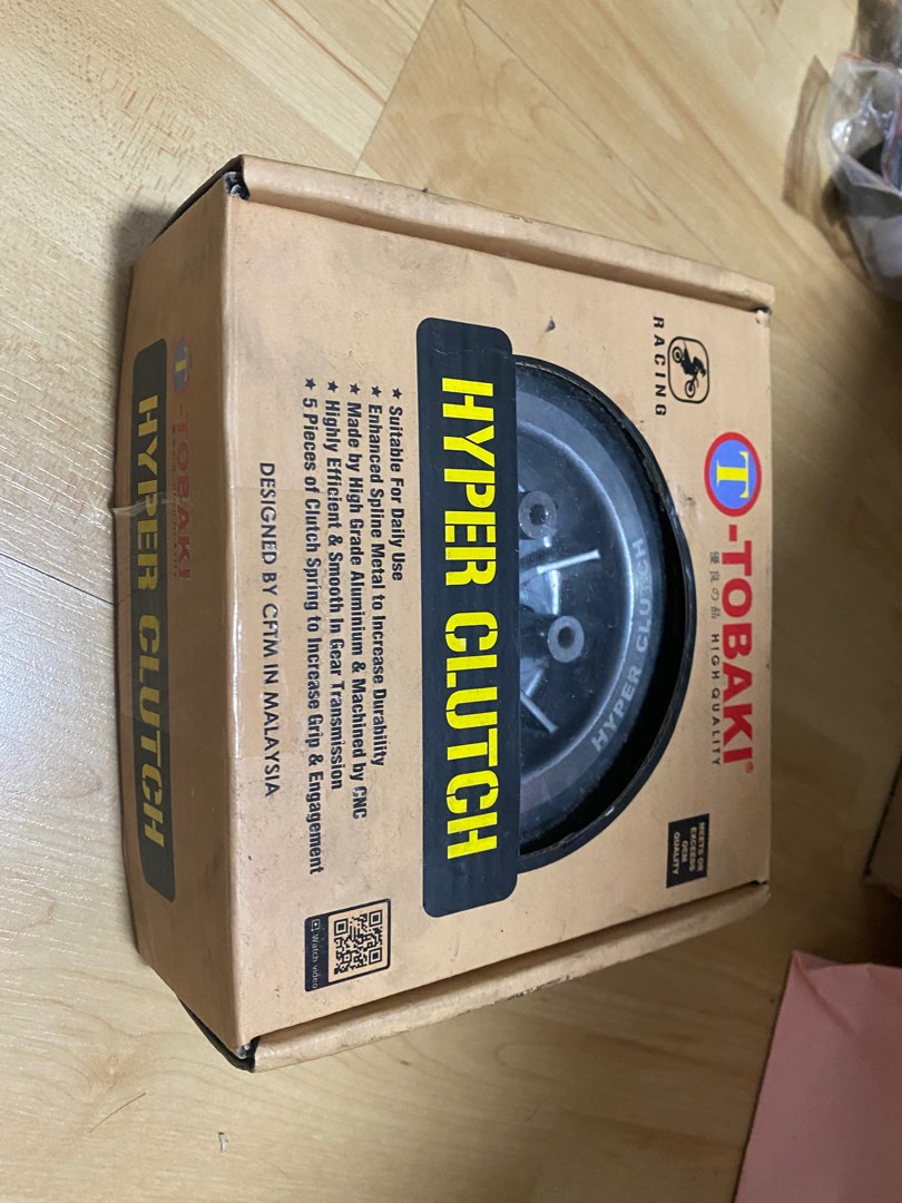 Yamaha 125z hyperclutch (Tobaki brand), Motorcycles, Motorcycle ...