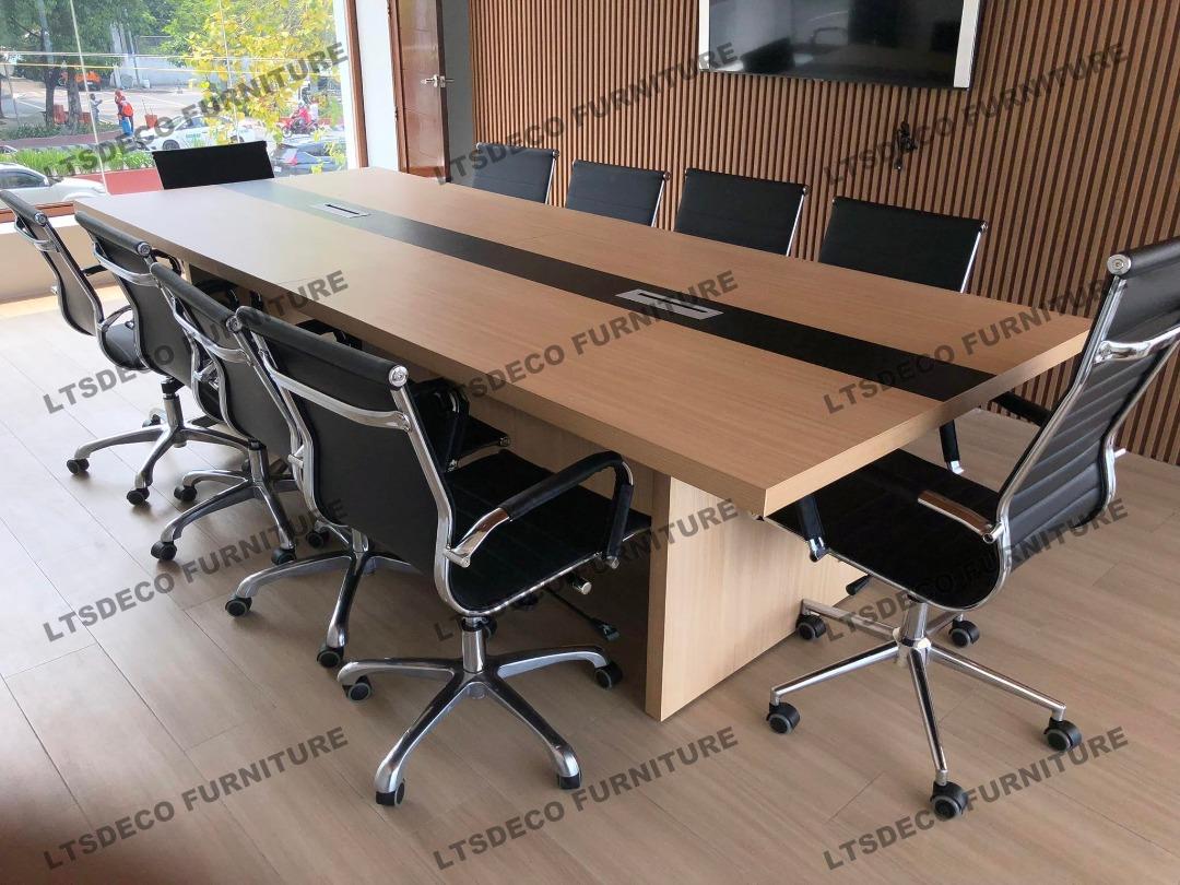 10 Seater Meeting Table, Conference Table, Office Partition System ...