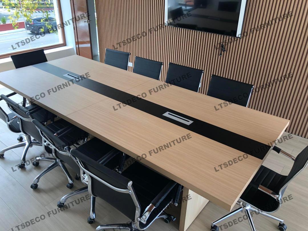 10 Seater Meeting Table, Conference Table, Office Partition System ...