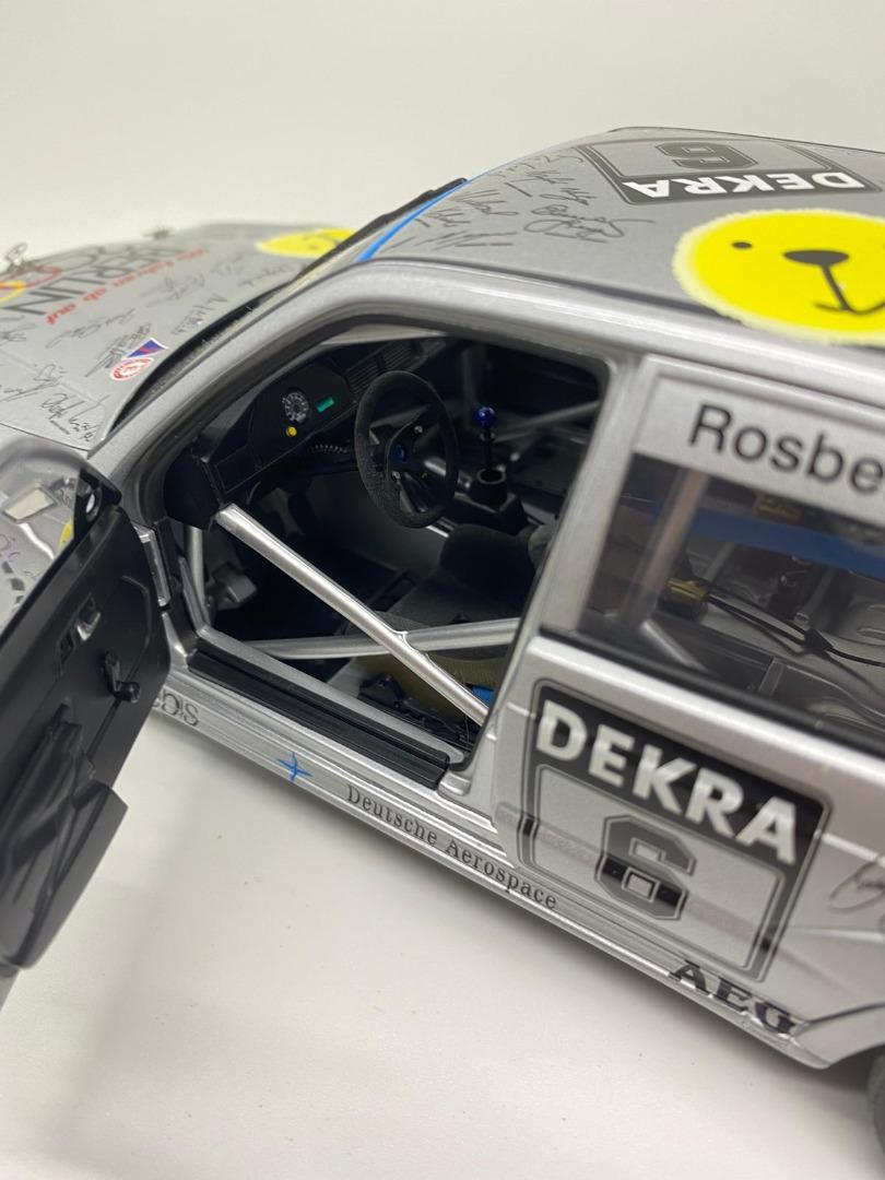 1/18 Autoart Mercedes- Benz 190 E2.5-16 EVO2 DTM 1992 合金模型車, 興趣及遊戲, 玩具 ...
