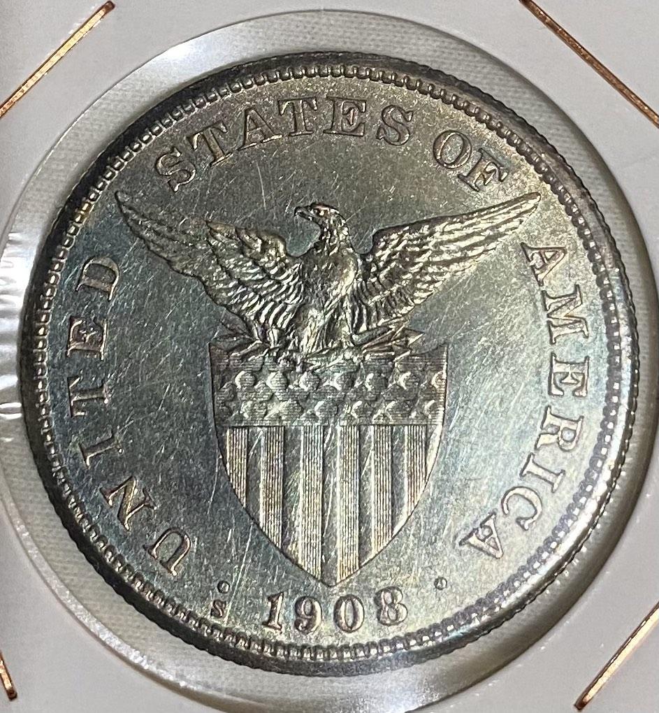 1908 1 Peso, good condition with very sharp details, Hobbies & Toys, Memorabilia & Collectibles ...