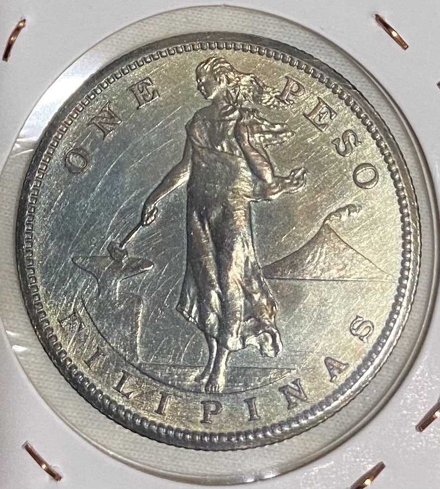 1908 1 Peso, good condition with very sharp details, Hobbies & Toys, Memorabilia & Collectibles ...