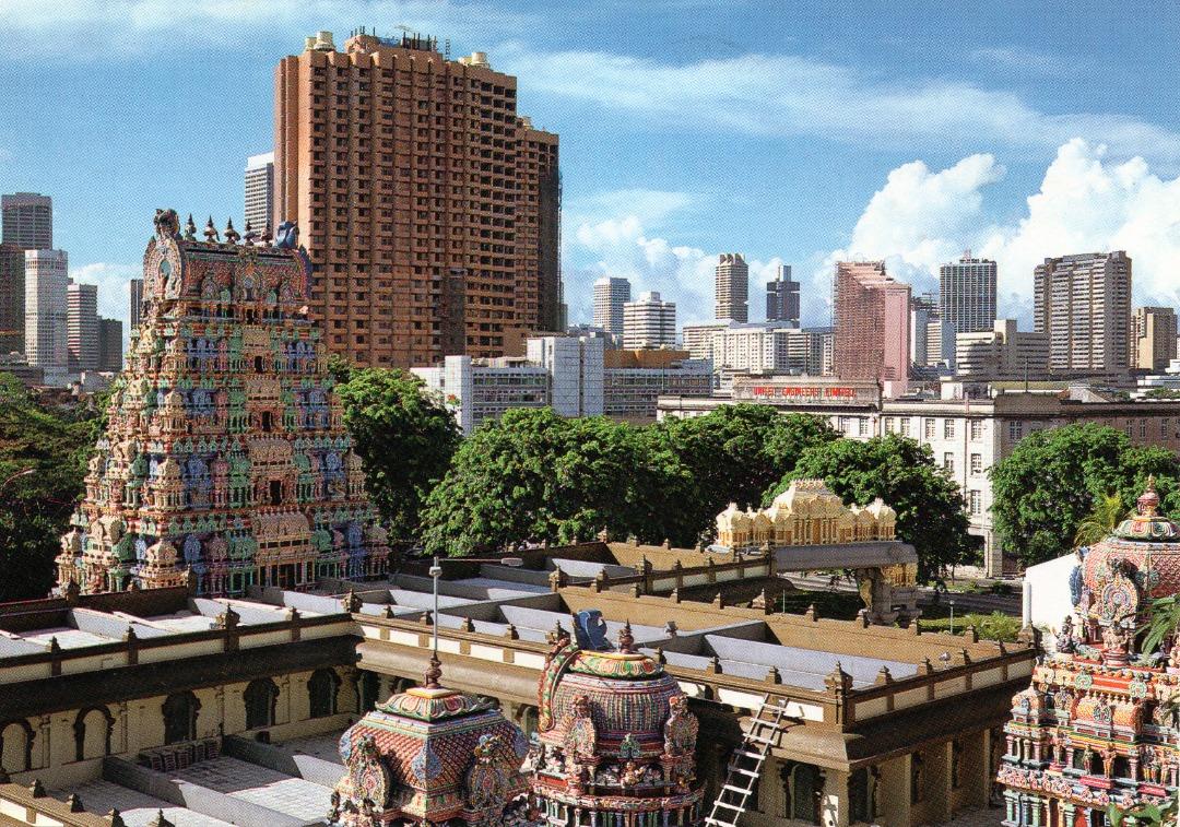 1980s Sri Thendayuthapani Chettiars Temple at Tank Rd near River Valley ...