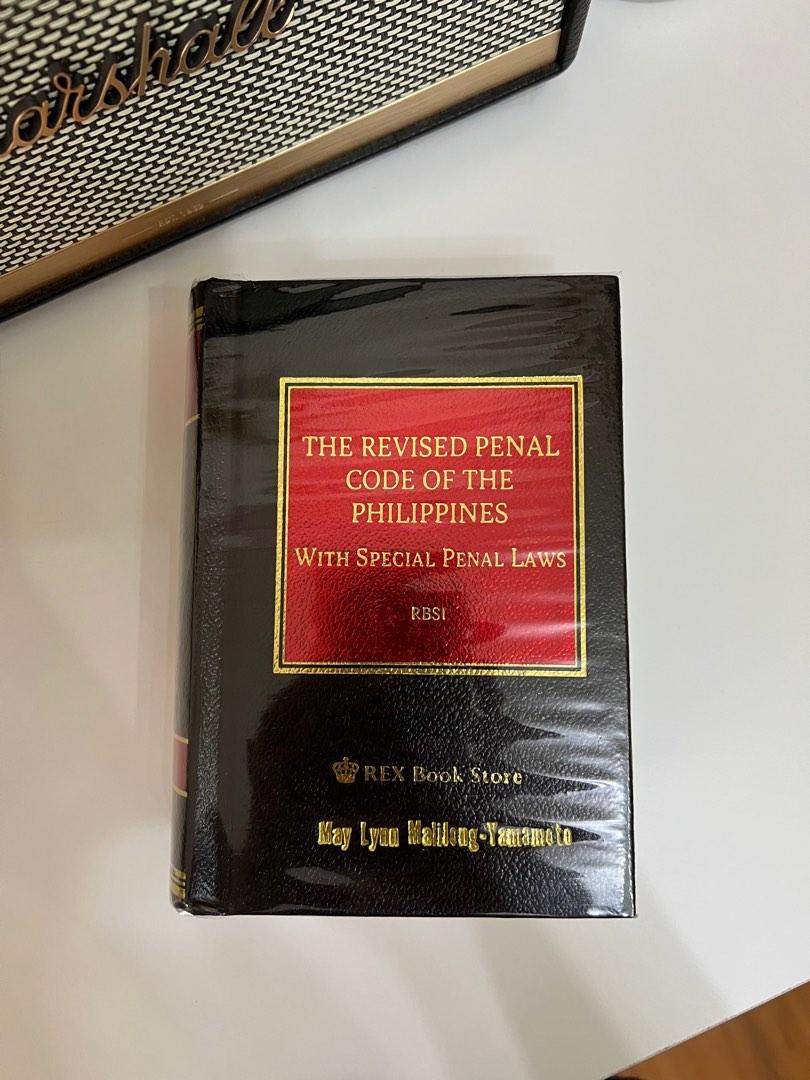 2018 The Revised Penal Code of the Philippines Codal, Hobbies & Toys ...